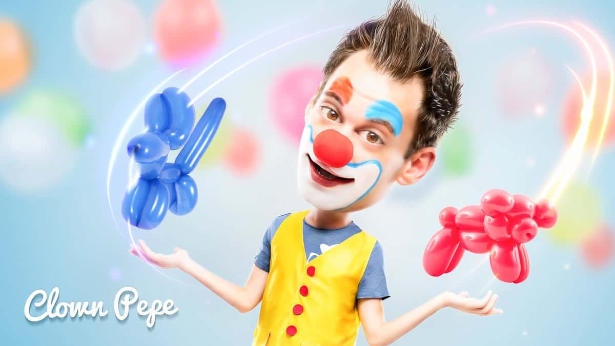 Clown Pepe - Artista di palloncini, Clown e Intrattenitore dal Tirolo